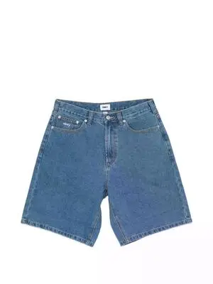 Obey Logo-embroidered Shorts