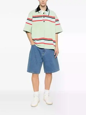 Obey Logo-embroidered Shorts