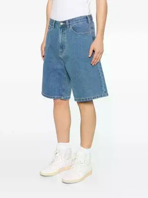 Obey Logo-embroidered Shorts