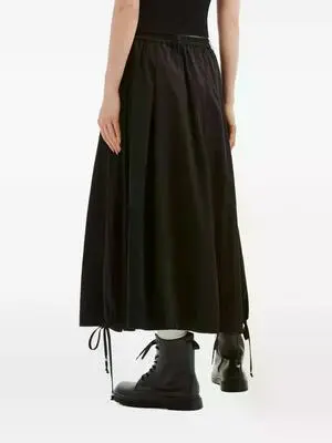 MUSIUM DIV. Midi Skirt With Drawstring Detail