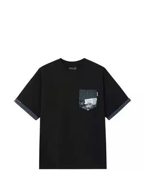 MUSIUM DIV. Roll-trim T-shirt