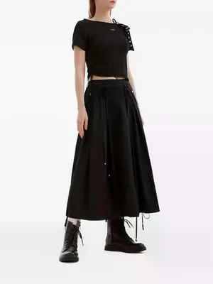 MUSIUM DIV. Buckle Short-sleeves T-shirt - Black