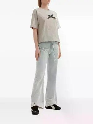 MUSIUM DIV. Frayed Hem Trousers
