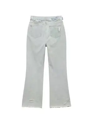 MUSIUM DIV. Frayed Hem Trousers