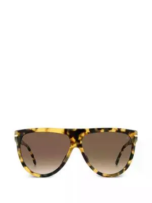 Victoria Beckham Browline Sunglasses - Yellow