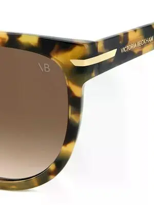 Victoria Beckham Browline Sunglasses - Yellow