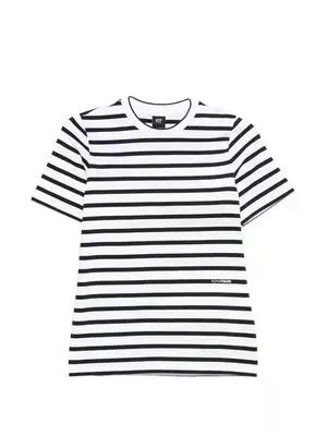 ALPHA TAURI Jali Striped T-shirt - Blue