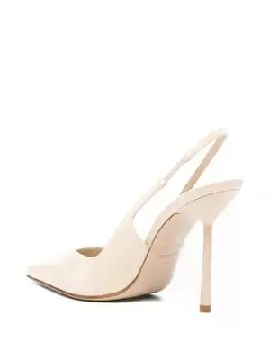 LE SILLA Point Slingback Pumps - Neutrals