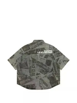 AAPE BY *A BATHING APE Print Short-sleeve Shirt