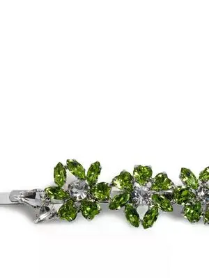 Simone Rocha Heartbloom Crystal-embellished Hair Clip - Silver