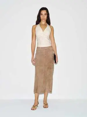 REFORMATION Sydney Knit Top - Ivory