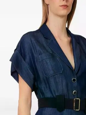 Liu Jo Buttoned And Belted Jumpsuit