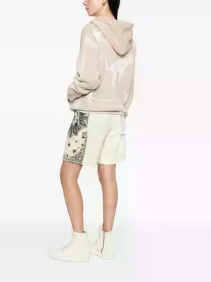AL AIN Graphic Embroidery Cardigan