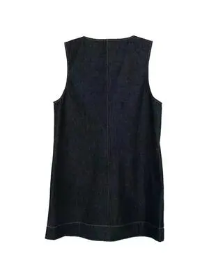 FRAME The Form Scoop-neck Mini Dress