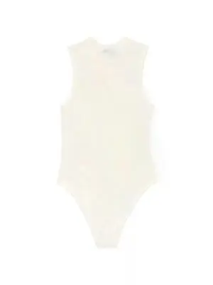 FORTE_FORTE Scalloped-trim Top - Neutrals