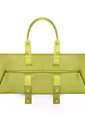 LANCEL Large Mistral Rollable Zip Tote Bag