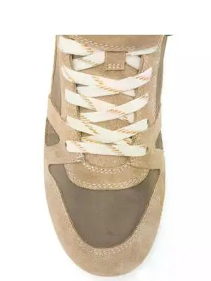 Isabel Marant Étoile Senny Panelled High-top Sneakers - Neutrals