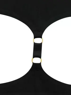 MAISON CLOSE Cut-out Crop Top