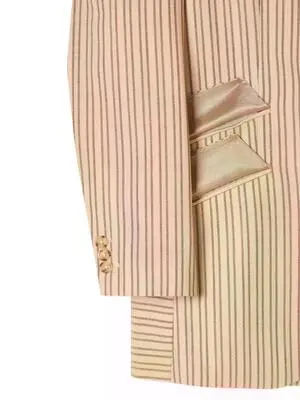 Paul Smith Single-breasted Striped Blazer