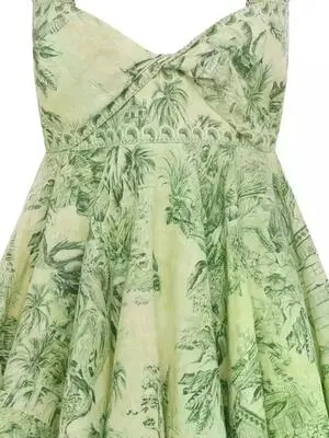 ALEMAIS Sara Twist-detail Mini Dress