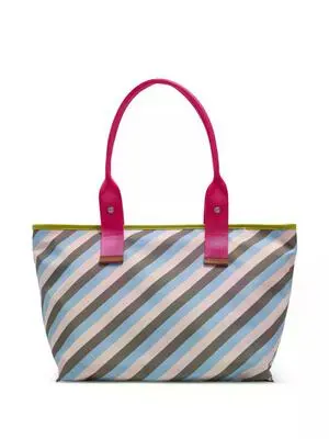 LANCEL Medium Mistral Rollable Tote Bag - Blue