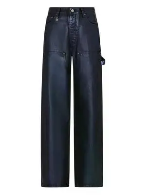 Amiri Coated Carpenter Jeans - Blue