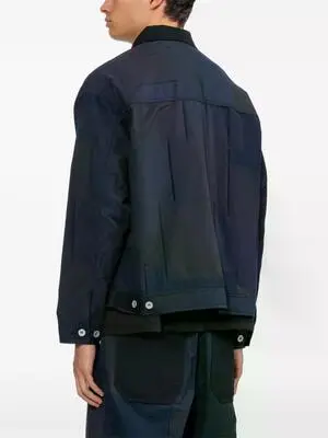 Comme Des Garçons Multi-pocket Patchwork Overshirt