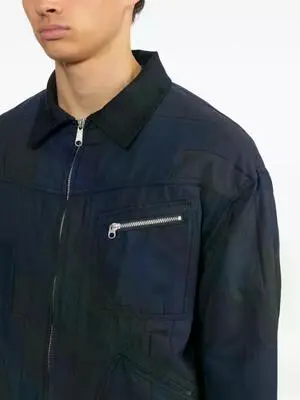 Comme Des Garçons Multi-pocket Patchwork Overshirt