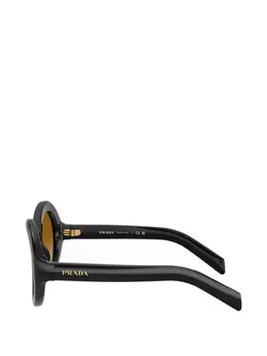 Prada Round-frame Sunglasses - Black