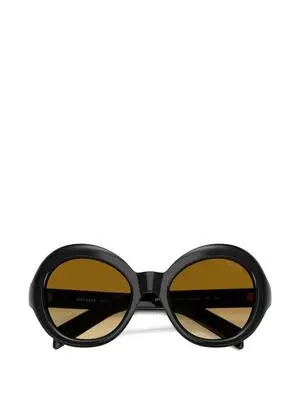 Prada Round-frame Sunglasses - Black