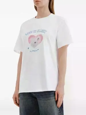 B+AB Graphic Print T-shirt