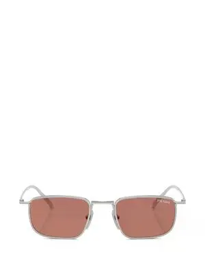 Prada Square Frame Sunglasses - Silver