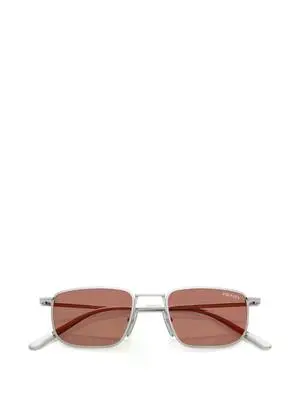 Prada Square Frame Sunglasses - Silver