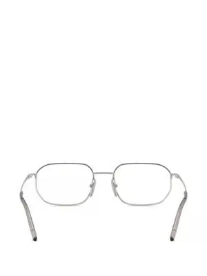 Prada Octagon Frame Glasses - Silver