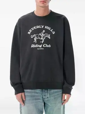 SPORTY & RICH Crew Neck Sweatshirt