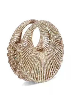 HIBOURAMA Resin Metallic Tote Bag