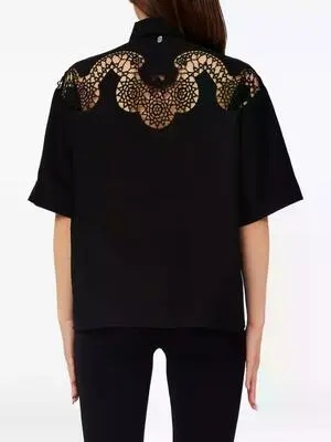 Liu Jo Openwork Embroidery Shirt