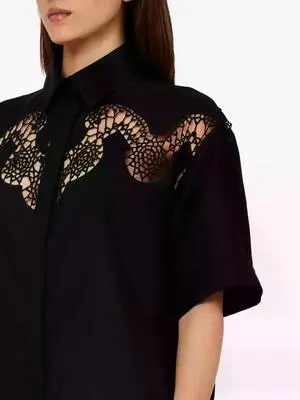 Liu Jo Openwork Embroidery Shirt