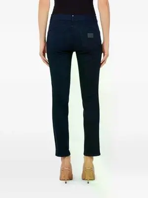 Liu Jo Dark Cotton Trousers