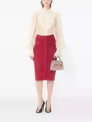 Valentino Garavani V Sling Embroidered Handbag - Pink