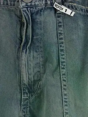 Mihara Yasuhiro Belt Back Denim Trousers