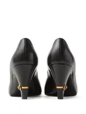 Versace Giulietta Leather Pumps 80 Mm