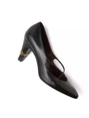 Versace Giulietta Leather Pumps 80 Mm