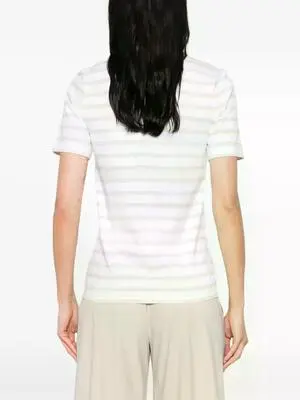 ALPHA TAURI Jali Striped T-shirt