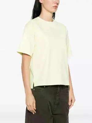 ALPHA TAURI Jara Round-neck T-shirt - Yellow