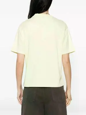 ALPHA TAURI Jara Round-neck T-shirt - Yellow