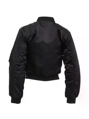 Balenciaga Cropped Bomber Jacket