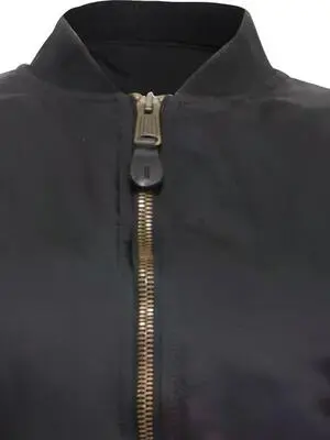 Balenciaga Cropped Bomber Jacket