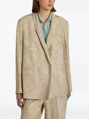 Montedoro Jacquard Wide Jacket