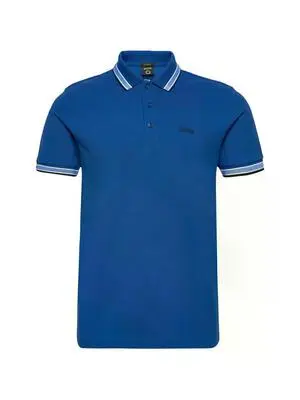 BOSS Contrast-trim Polo Shirt
